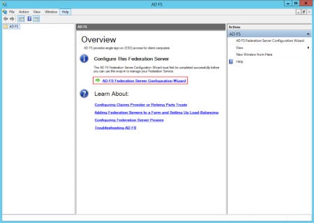 AD FS Configuration and Office 365 Integration