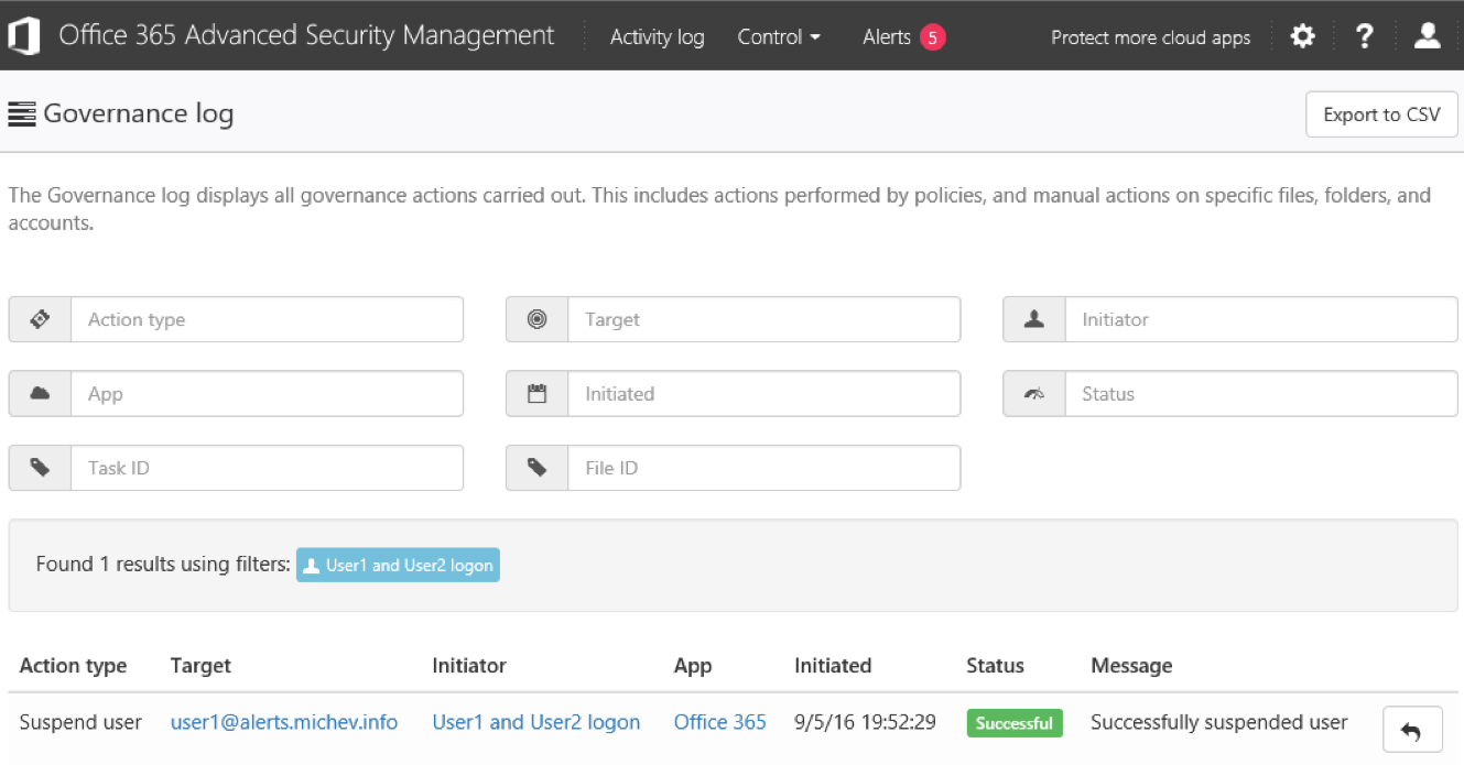 Advanced Security Management in Office 365 — Part 1