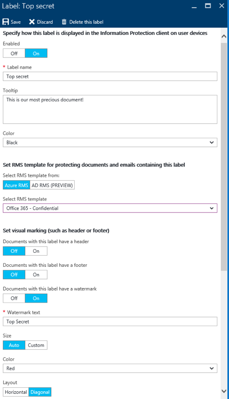 Introduction to Azure Information Protection