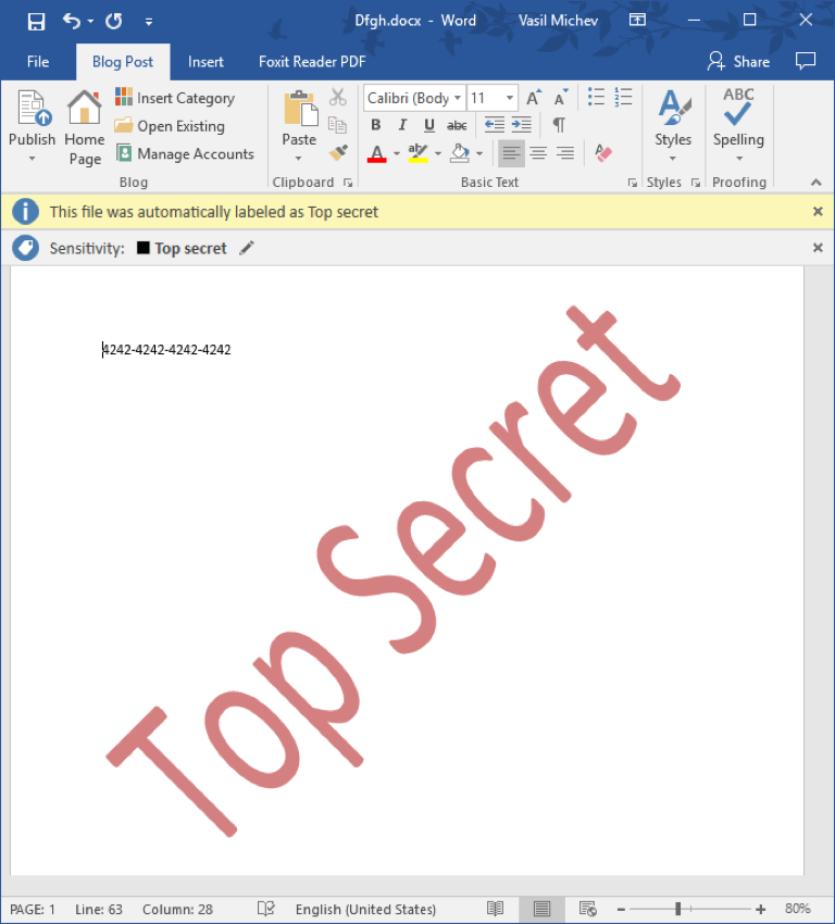 Introduction to Azure Information Protection