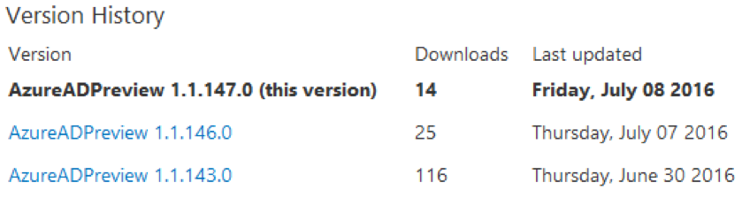 Meet the Azure AD PowerShell Module