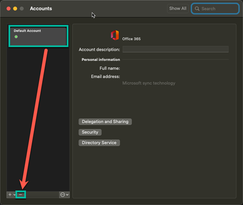 How to reconfigure Outlook on MAC to use Modern Authentication