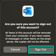 How to reconfigure Outlook on MAC to use Modern Authentication