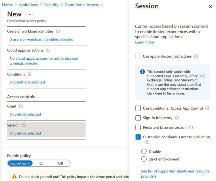 Microsoft 365 and Azure Security 2021