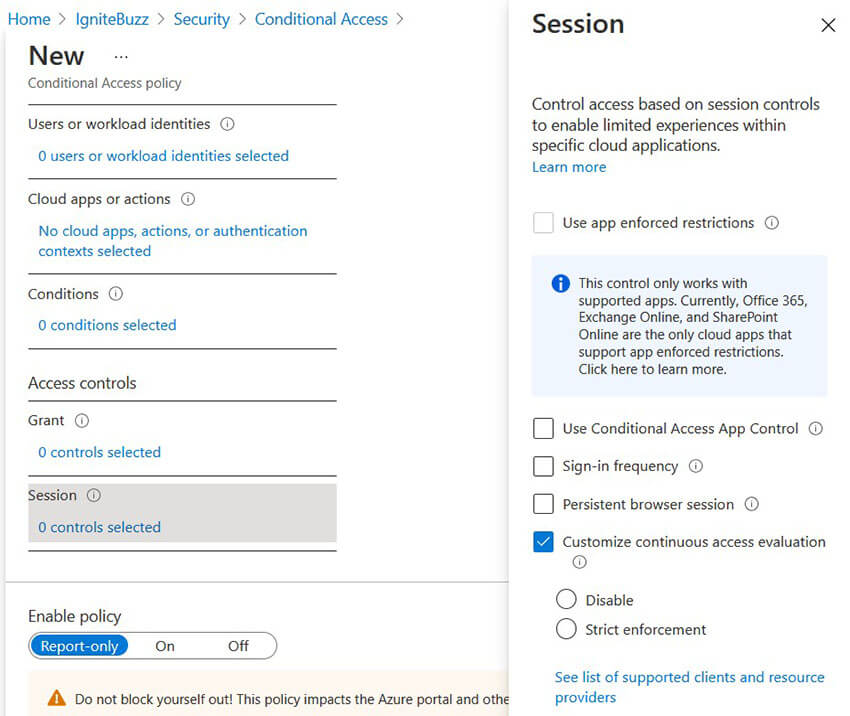 Microsoft 365 and Azure Security 2021