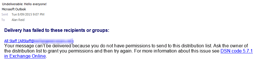 Using Exchange Server Features to Prevent 'Reply All' Email Storms